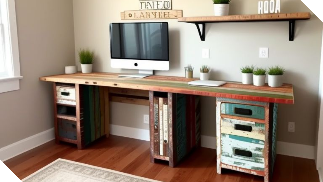 75+ Stunning Boho Office Decor Ideas for a Chic Workspace - House of ...